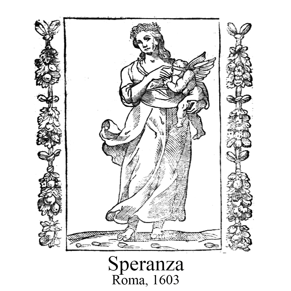 Speranza 1603 – Iconologia di Cesare Ripa