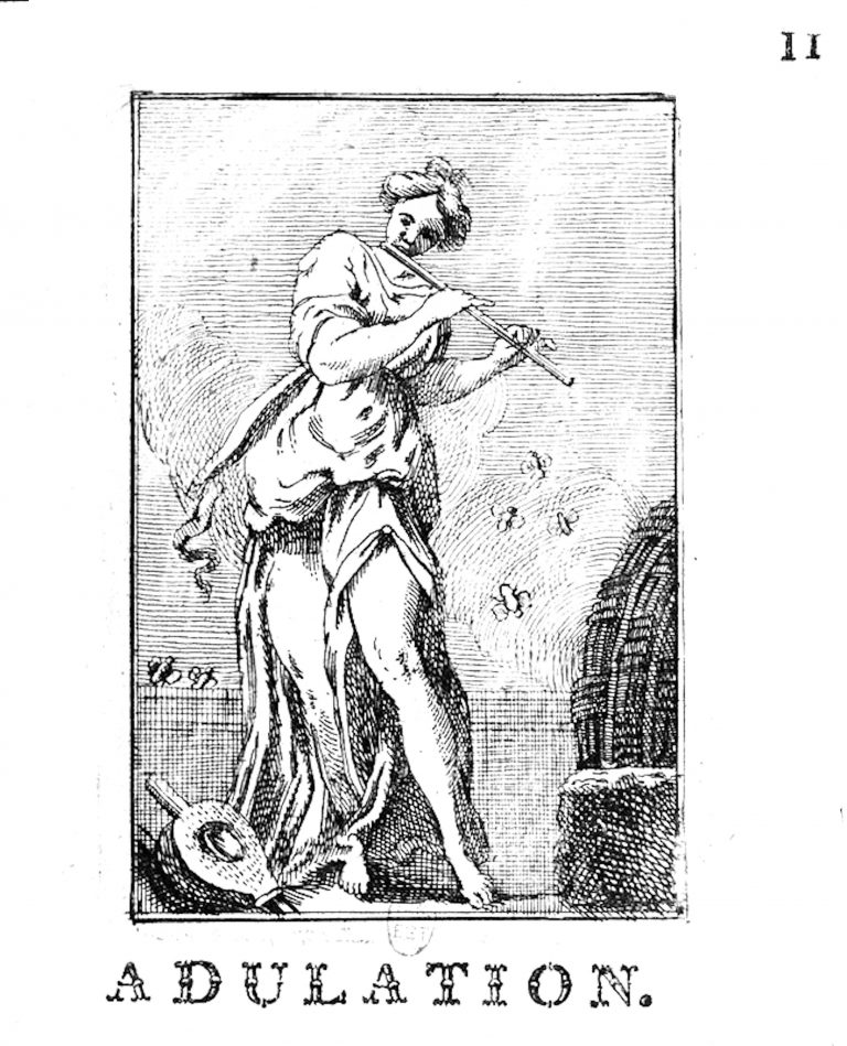 ADULAZIONE 1603 – Iconologia di Cesare Ripa