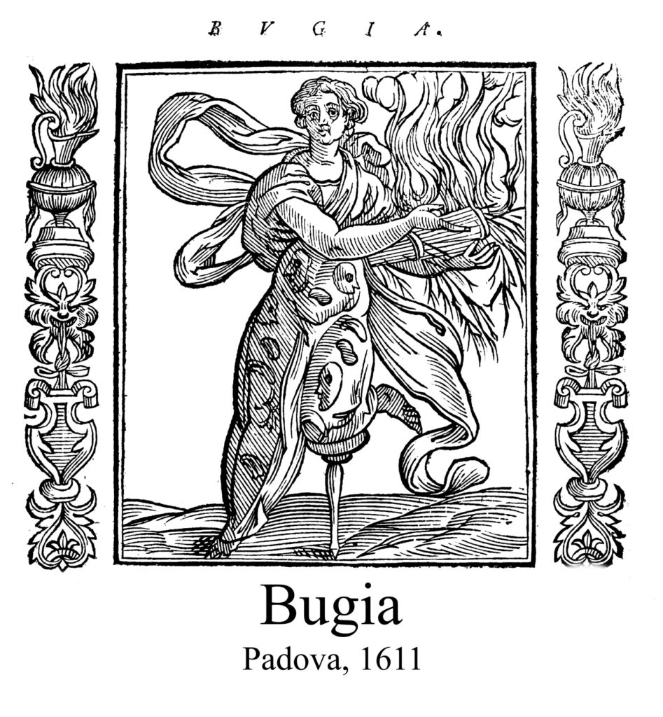 Bugia 1611 – Iconologia di Cesare Ripa