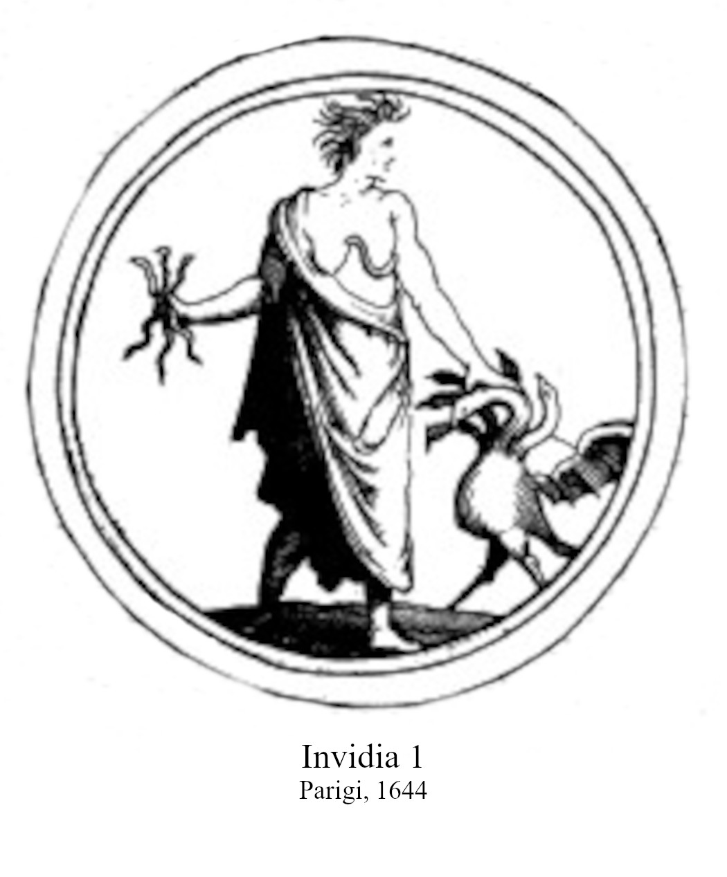 Invidia 1 1644 – Iconologia di Cesare Ripa