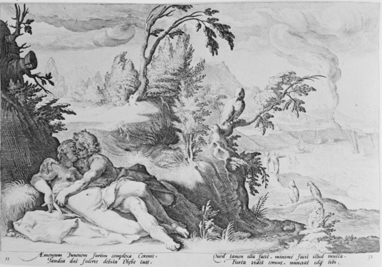 Apollo e Coronide – Hendrick Goltzius